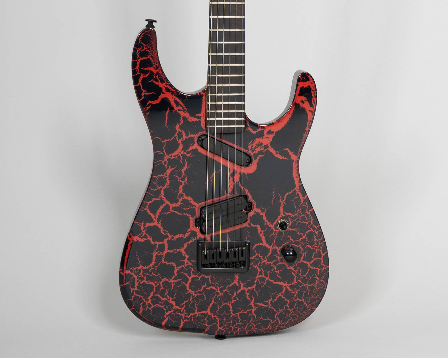 MGH – Metalcaster – Red Volcano Crackle – MGH Guitars
