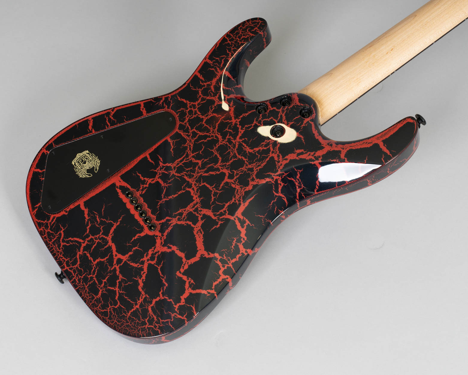 MGH – Metalcaster – Red Volcano Crackle – MGH Guitars
