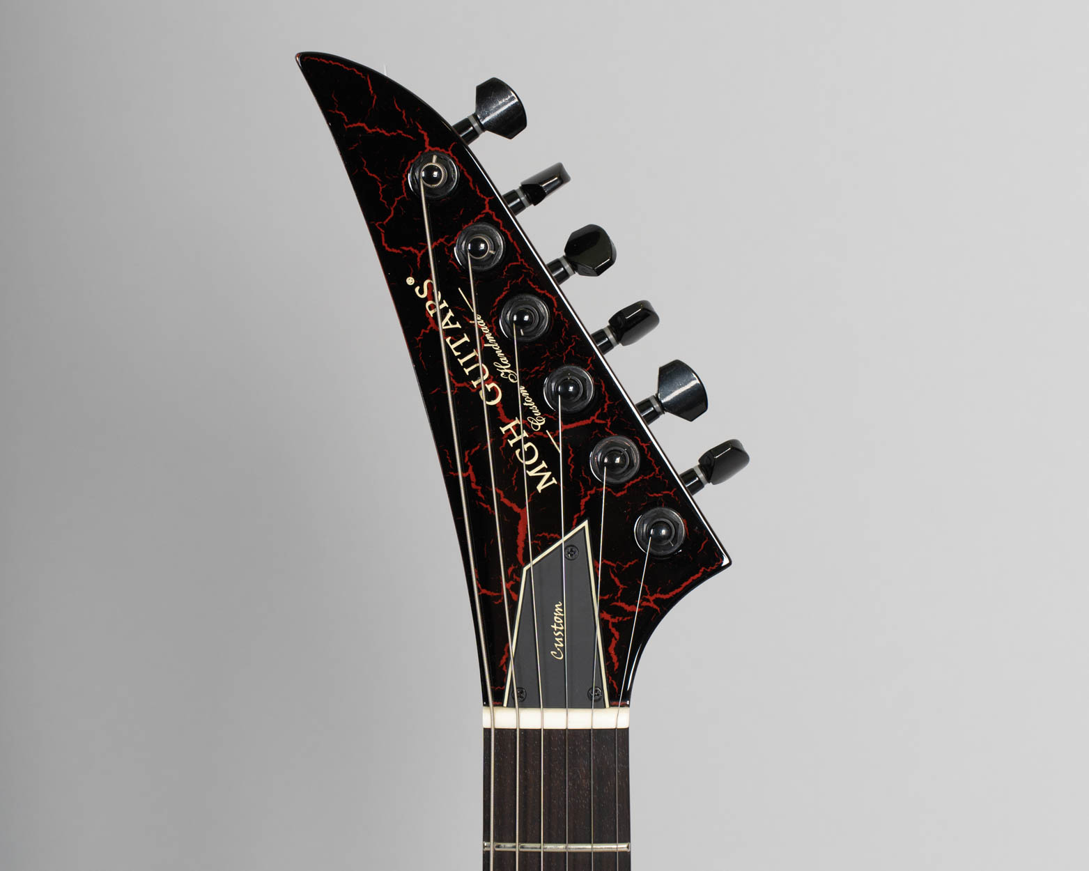 MGH – Metalcaster – Red Volcano Crackle – MGH Guitars